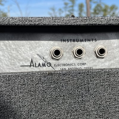 Vtg ‘63 Alamo Fiesta Tube Amplifier Combo Amp 1x8 Vibro | Reverb