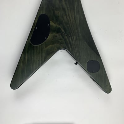 Schecter V-1 Apocalypse Red Reign Electric Guitar Prototype | Reverb