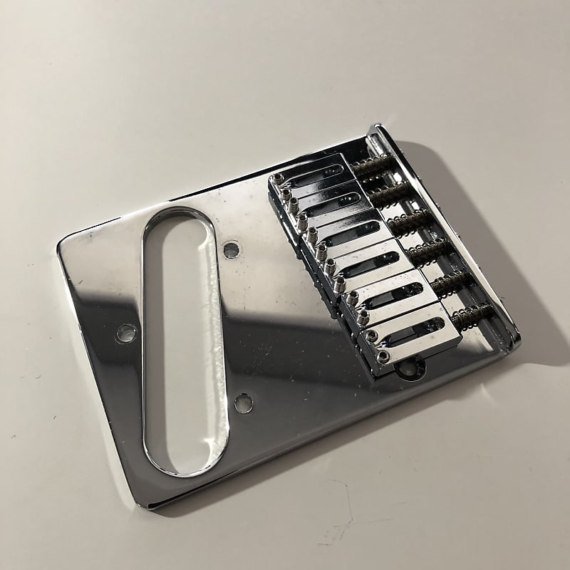 Gotoh Telecaster bridge Chrome | Reverb