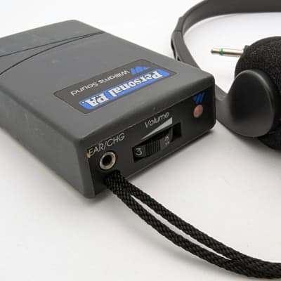 Williams Sound Personal PA FM Receiver Model R7 w/ Headphones | Reverb