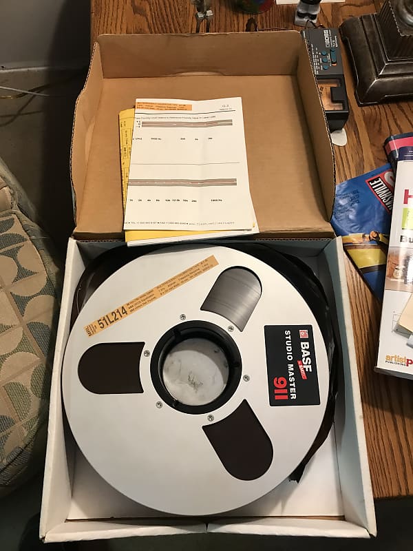 MRL 51L214 2” Calibration Tape, 30 ips, Multifrequency | Reverb