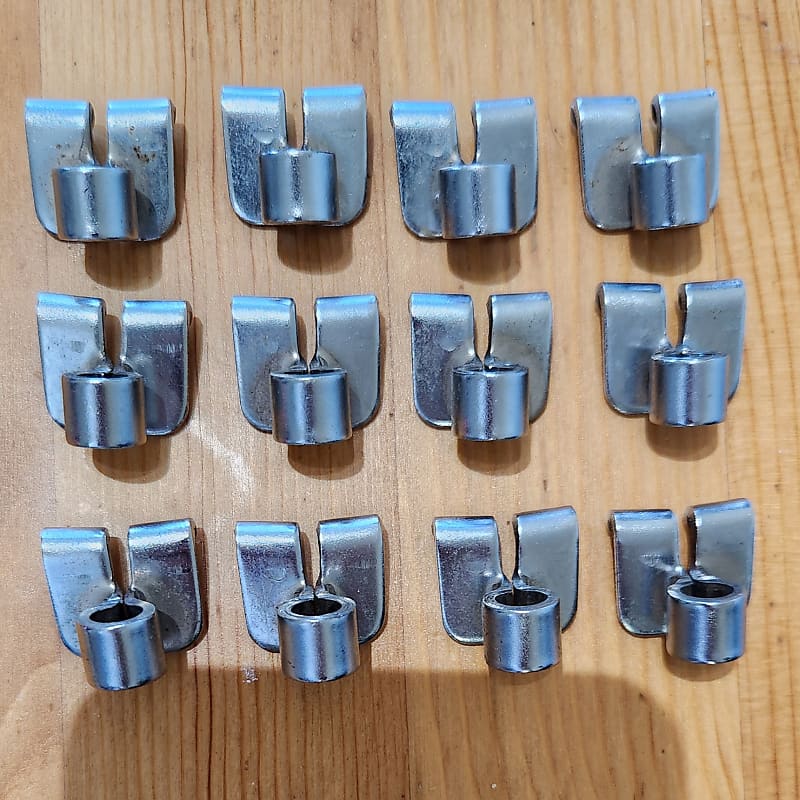 Gretsch 301 Single-Flanged Hoop Clips 60s Chrome | Reverb