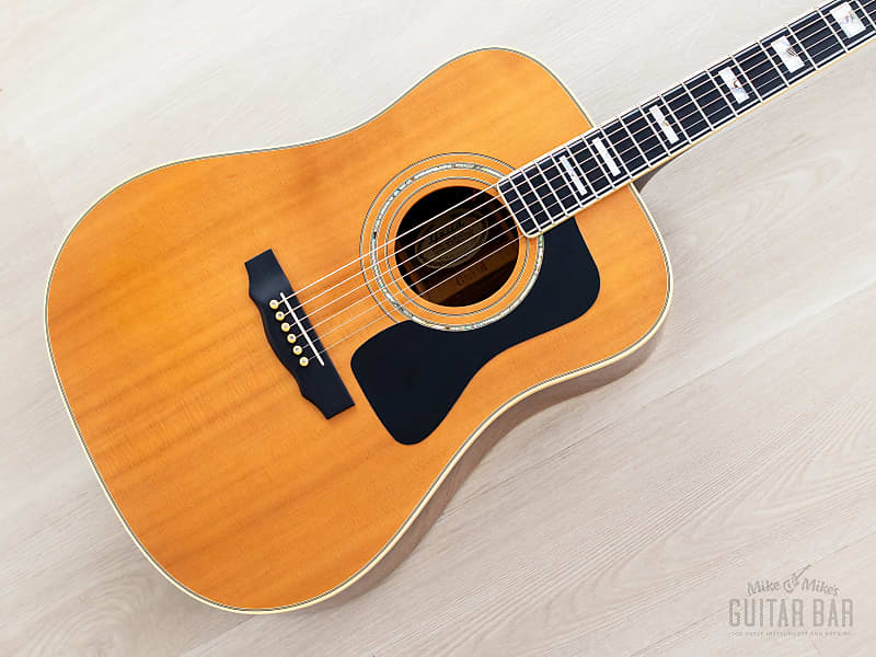 1998 Guild D55-NT Dreadnought Acoustic Electric Guitar w/ | Reverb