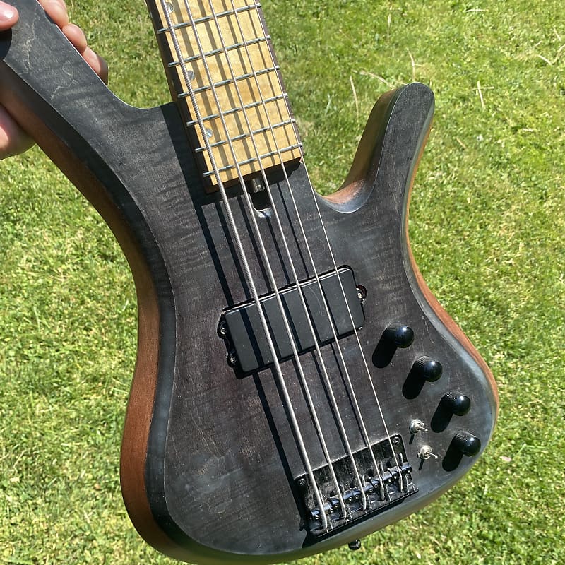 Orion Guitars Apocalypse 5 String (Transparent Black) | Reverb