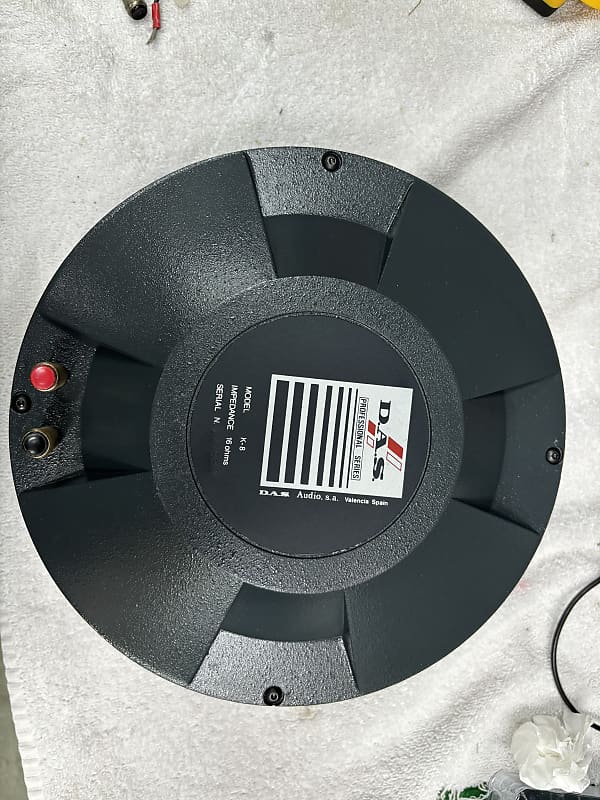 DAS Audio vintage big Driver very rare model K-8 ,4'' voice | Reverb