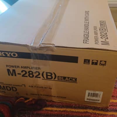 Onkyo M-282 2channel power amplifier 100 watts at 8ohms | Reverb