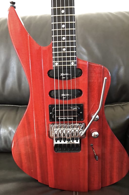 Robin Machete 1989 Transparent Red | Reverb