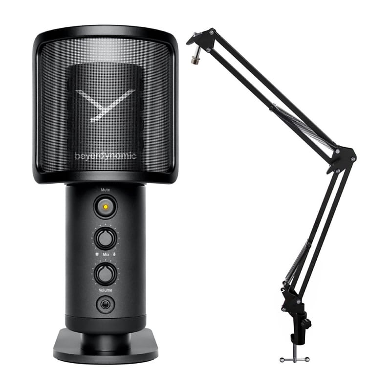 Beyerdynamic FOX Professional USB Studio Microphone with Boom | Reverb