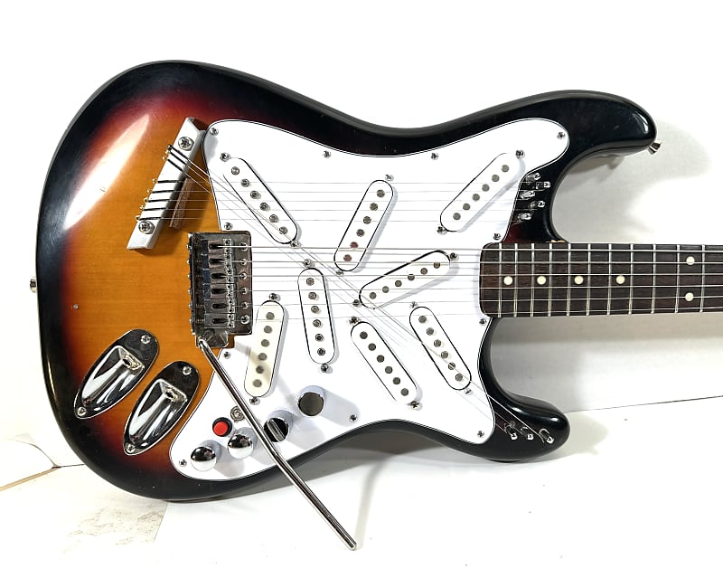 Awesomesauceguitars weirdo 14 string drone guitar | Reverb Luxembourg