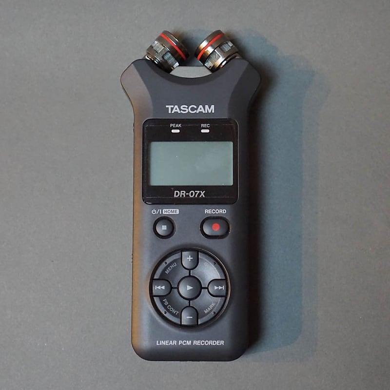 Tascam DR-07X Stereo Handheld Digital Recorder | Reverb