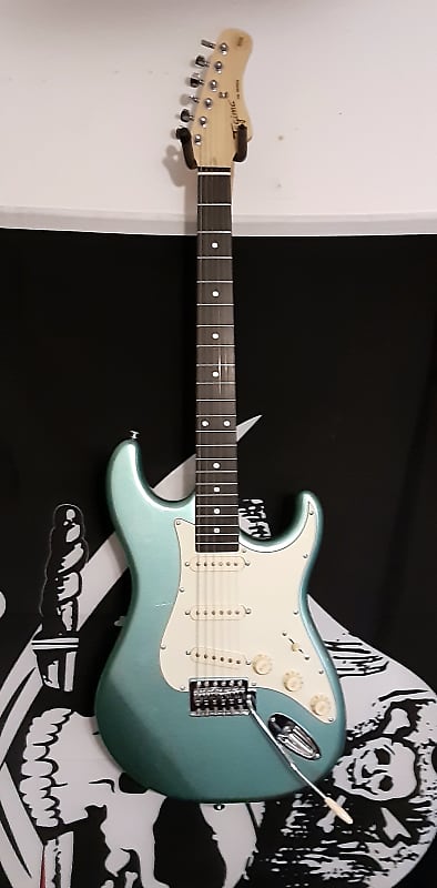 Tagima TS 500 Strat Copy "B Stock" Metallic Seafoam Green w/ | Reverb