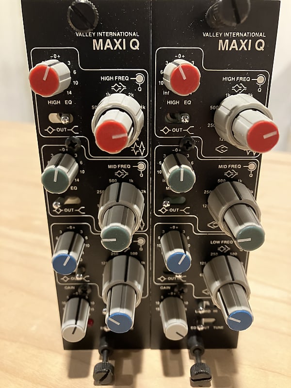 Valley Audio Maxi Q Pair 1990's - black | Reverb
