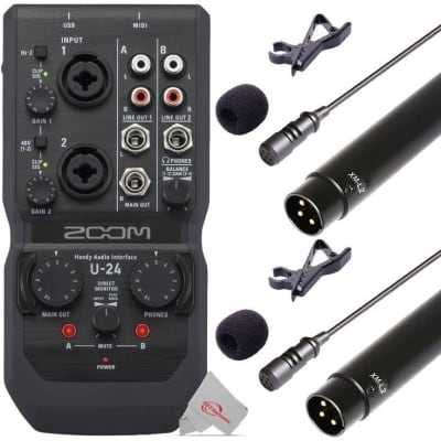 Zoom U-44 Portable 4x4 USB Handy Audio / MIDI Interface + | Reverb