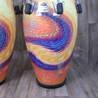 Remo Congas Jimmy Morales - Serpentine + stand | Reverb France
