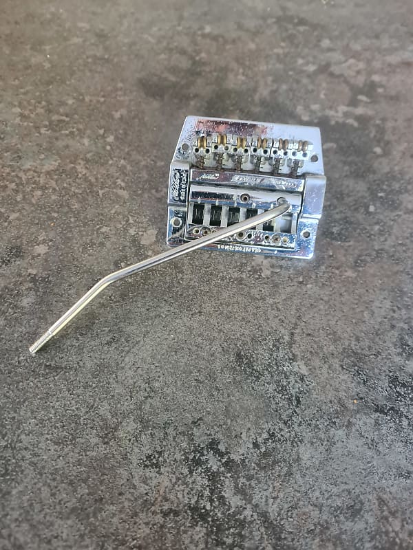 Vintage Kahler Flyer 2300 Pro tremolo unit 1980s - Chrome | Reverb