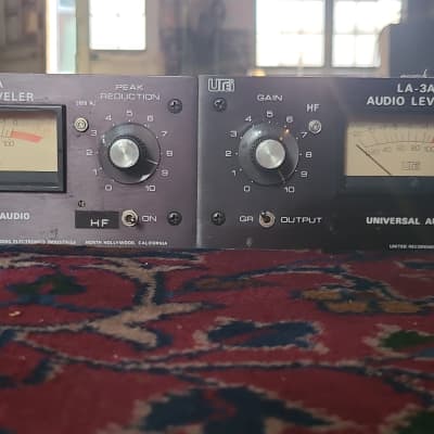 Urei LA-3A Leveling Amplifier 1970s - Black Panel | Reverb