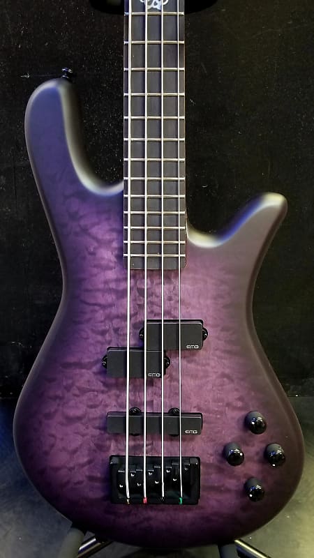Spector NS Pulse II 4 Bass Guitar Ultra Violet w/FREE Pro | Reverb