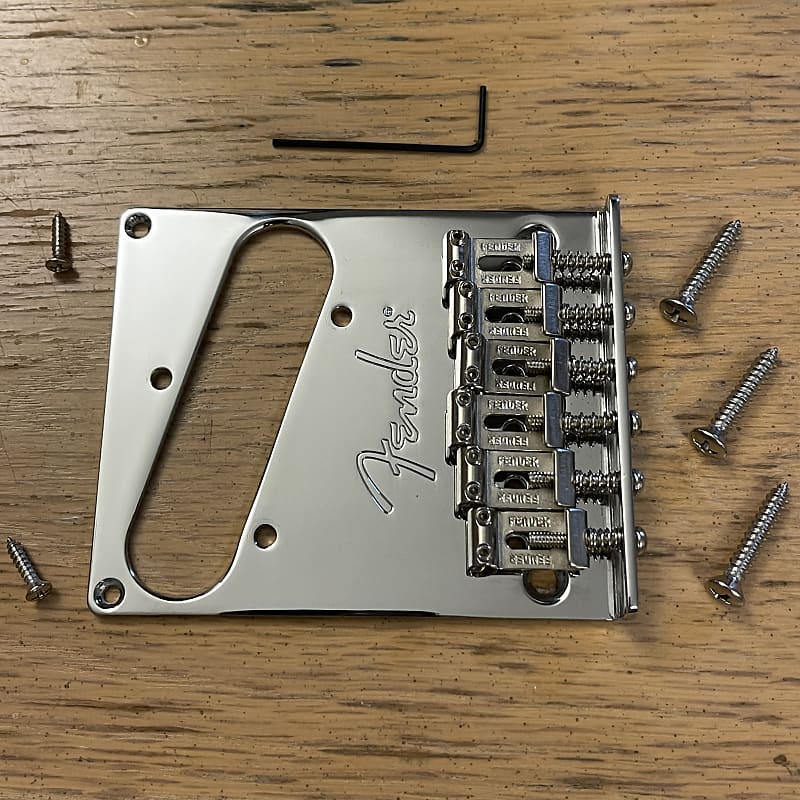 Fender '08-16 American Standard Telecaster Bridge Bent Steel | Reverb