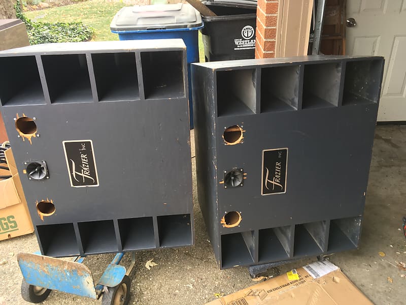 Frazier Super Texan vintage theatre speaker-video demo | Reverb