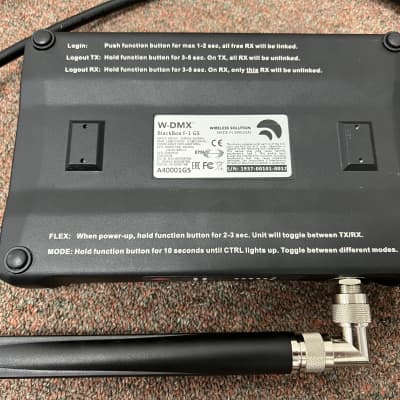Wireless Solution W-DMX BlackBox F-1 G5 (KIT) | Reverb