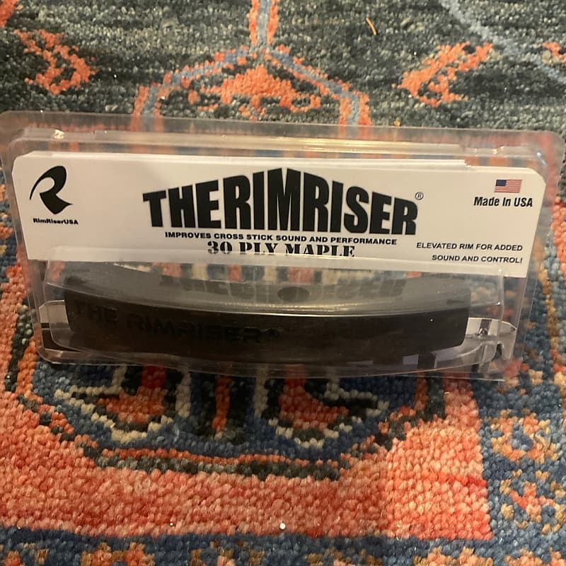 The RimRiser 30 Ply Stained Black Wood Cross Stick | Reverb