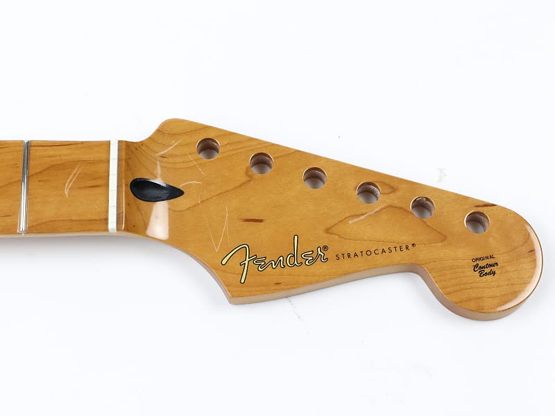 Fender Stratocaster Roasted Maple Neck 12' Radius | Reverb