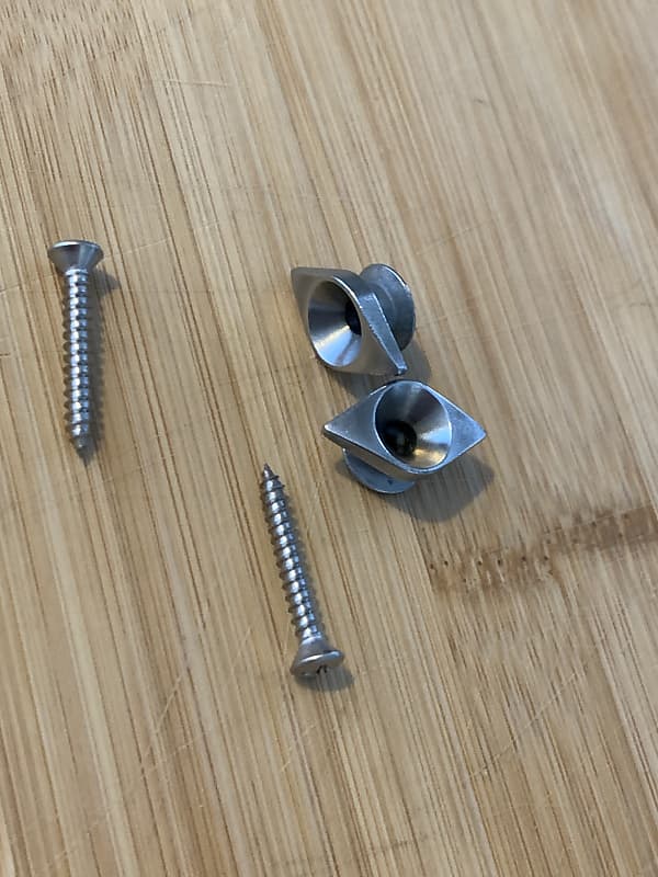 Gibson Posi-lok 1980 Unfinished strap buttons | Reverb