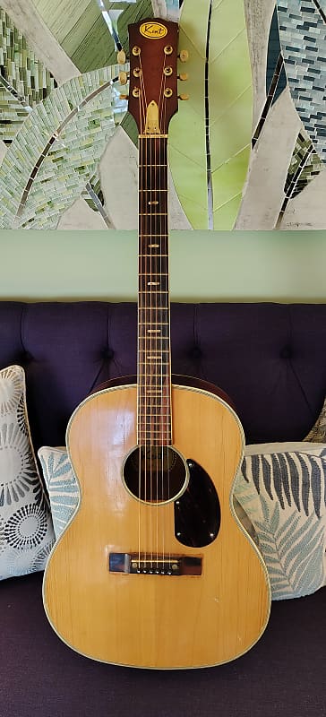 Vintage Kent 1960's Acoustic Guitar - Natural | Reverb