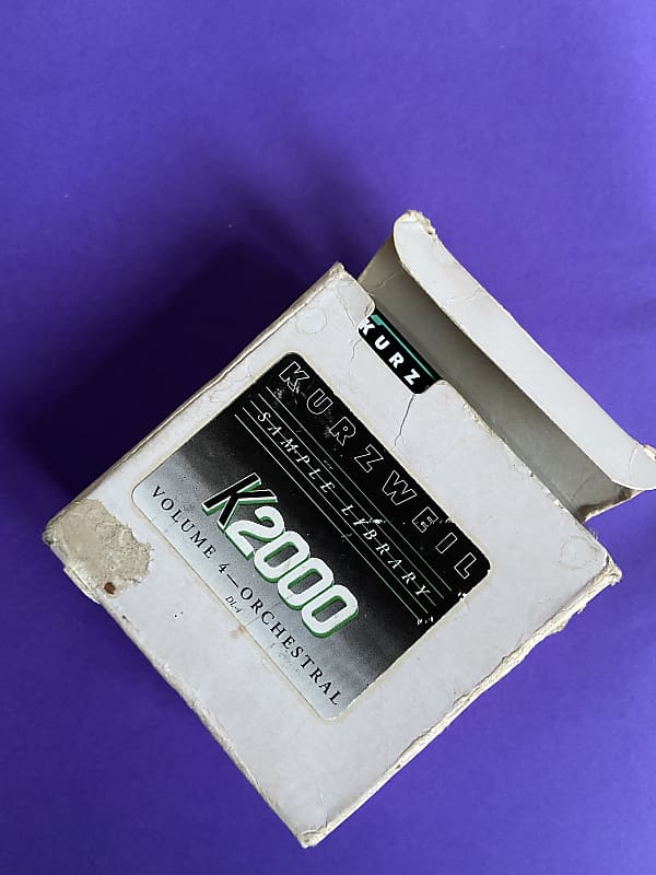 Kurzweil K2000 Orchestral Floppy Sample Library / 7 disks | Reverb