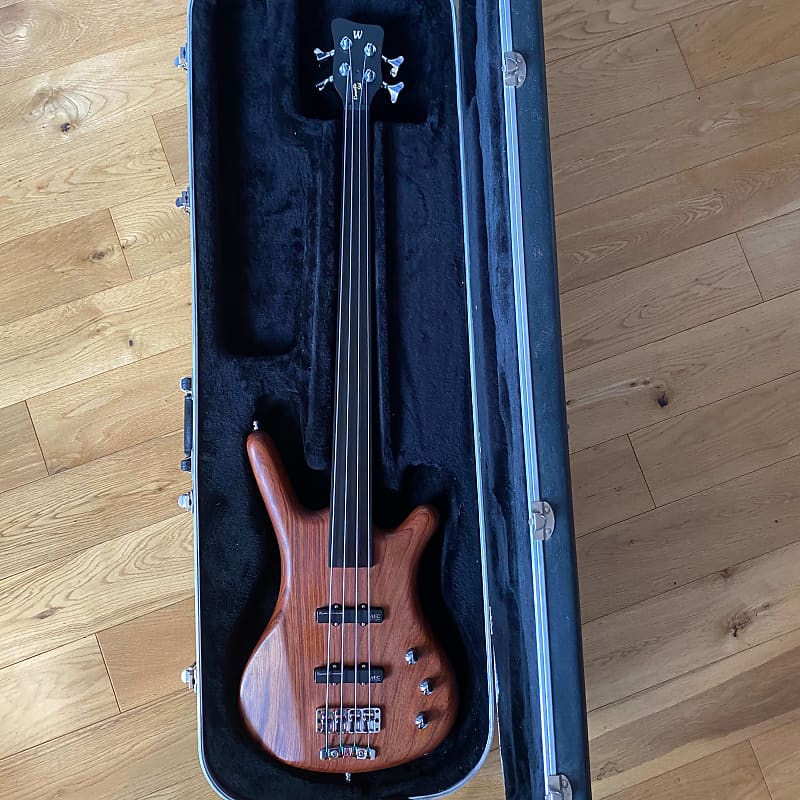 Warwick Corvette Fretless 2007 - Bubinga w/ Hard Case | Reverb UK
