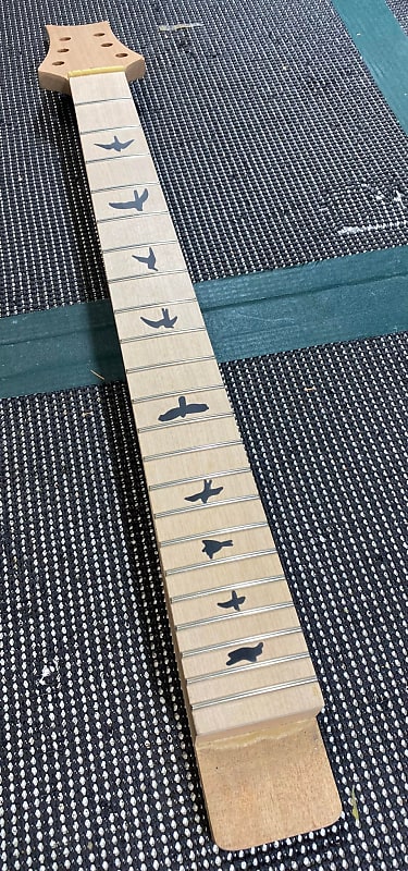 Unmarked Bird Inlay Neck 3 | Reverb