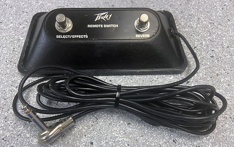 Peavey Footswitch 2 Button Select/Effects • Reverb | Reverb