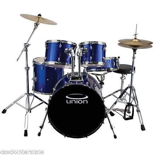 Union U5 5-Piece Jazz/Rock/Blues Drum Set w/ Hardware, | Reverb