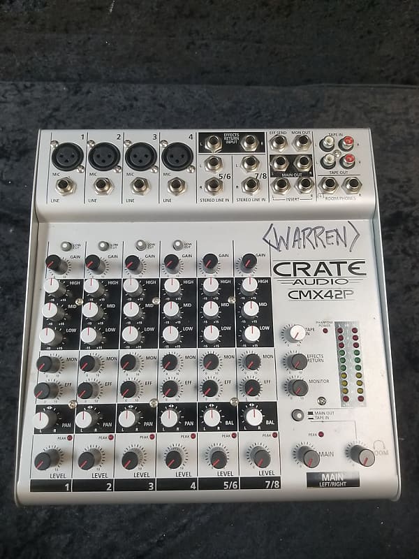 Crate CMX42P Powered Mixer Mixer (Nashville, Tennessee) | Reverb