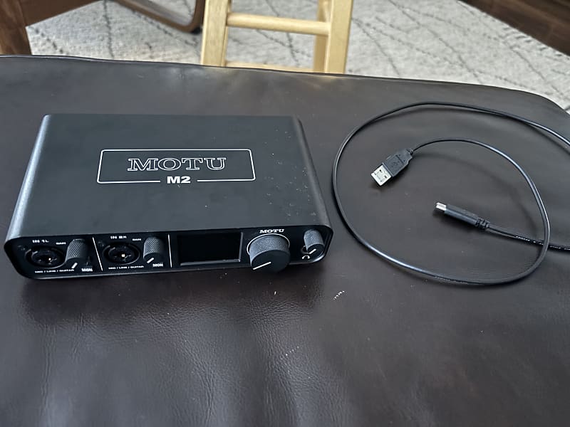 MOTU M2 USB-C Audio Interface 2019 - Present - Black | Reverb