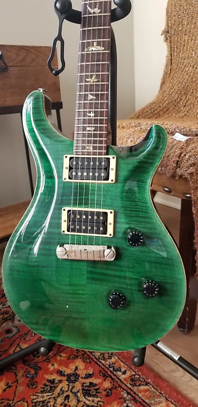 PRS Custom 24 2003 Green/Black | Reverb