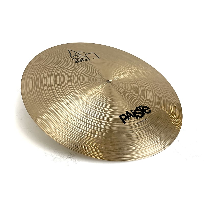 Paiste 20 Inch Alpha Flat Ride Cymbal | Reverb UK