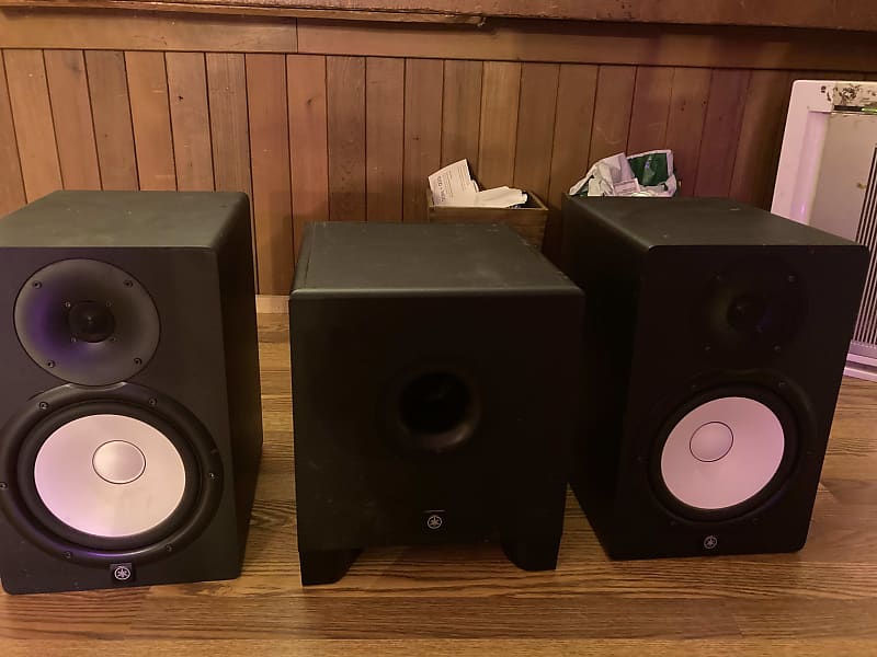 Yamaha HS8 Powered Studio Monitor (Pair) w/Sub 2015 - Present | Reverb