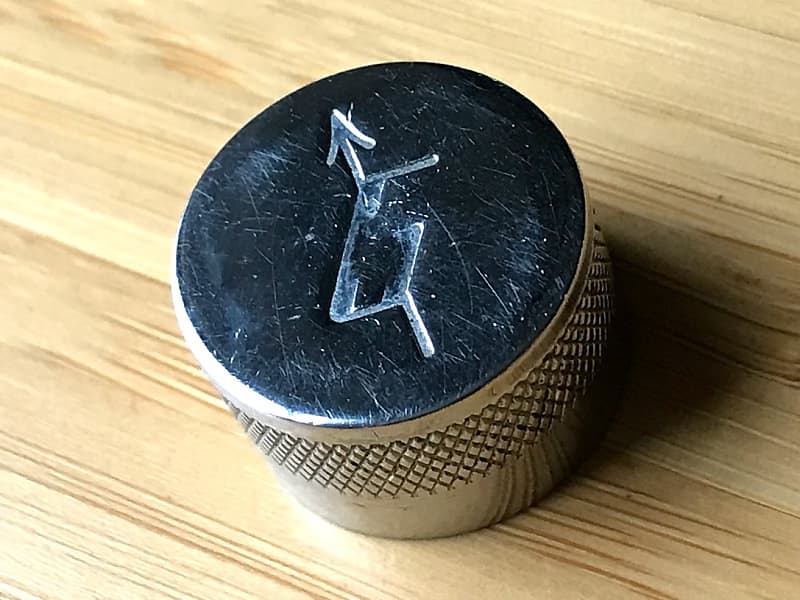 1960's Original Gretsch Chrome Knurled Barrel Volume Tone | Reverb