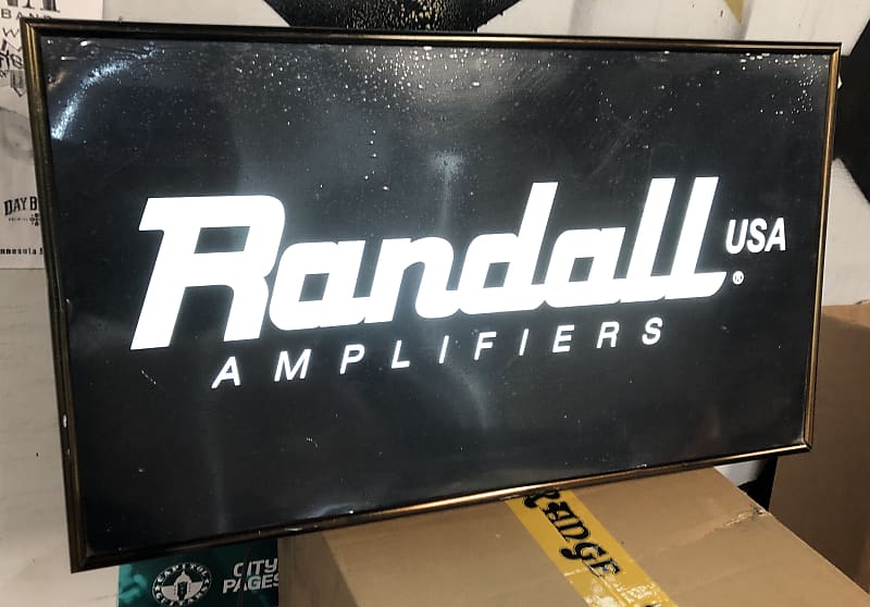 Randall light up shop sign | Reverb