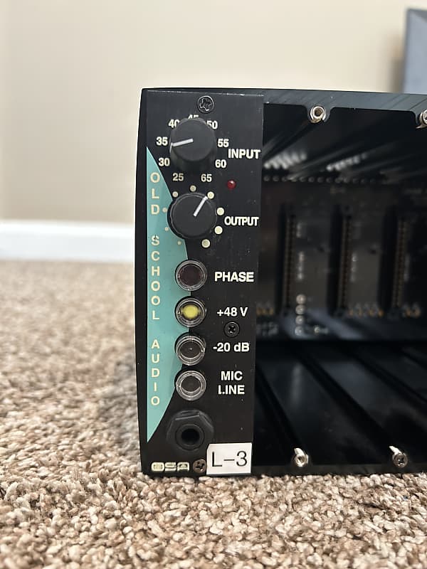 Old School Audio MP1-L3 500 Series Mic Preamp Early 2000s - | Reverb