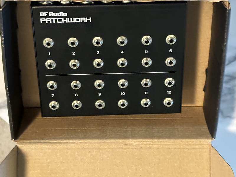 Patchwork 24-Point Desktop Patch Bay (Mint / Like New in Box) | Reverb