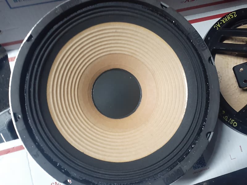 10" 32 OHM BASS GUITAR SPEAKER BALSA HEMP SPEAKERS 25HKR-AC | Reverb