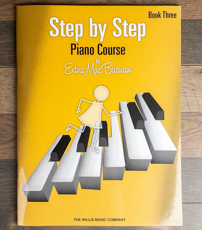 Step by Step Book Piano Course - Book 3 by Edna Mae Burnam | Reverb