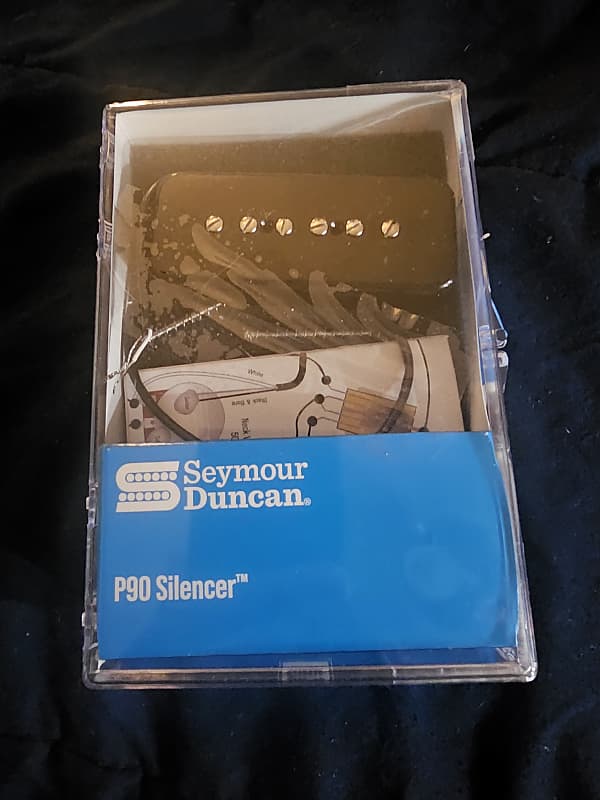 Seymour Duncan P90 HOT Silencer Bridge pickup 2020 - Black | Reverb