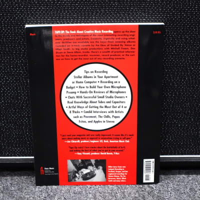 Tape OP: The Book About Creative Music Recording Edited by | Reverb