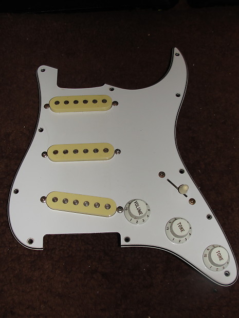 Fender E-Series Squire Stratocaster MIJ Loaded Pickguard | Reverb