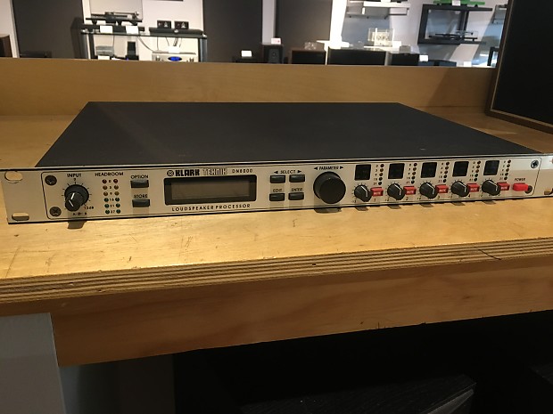 Klark Teknik DN8000 Speaker Processor - DSP Digital | Reverb