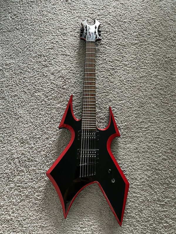 B.C. Rich Warbeast MK3 Black Devil Red War Beast BC Rare | Reverb UK