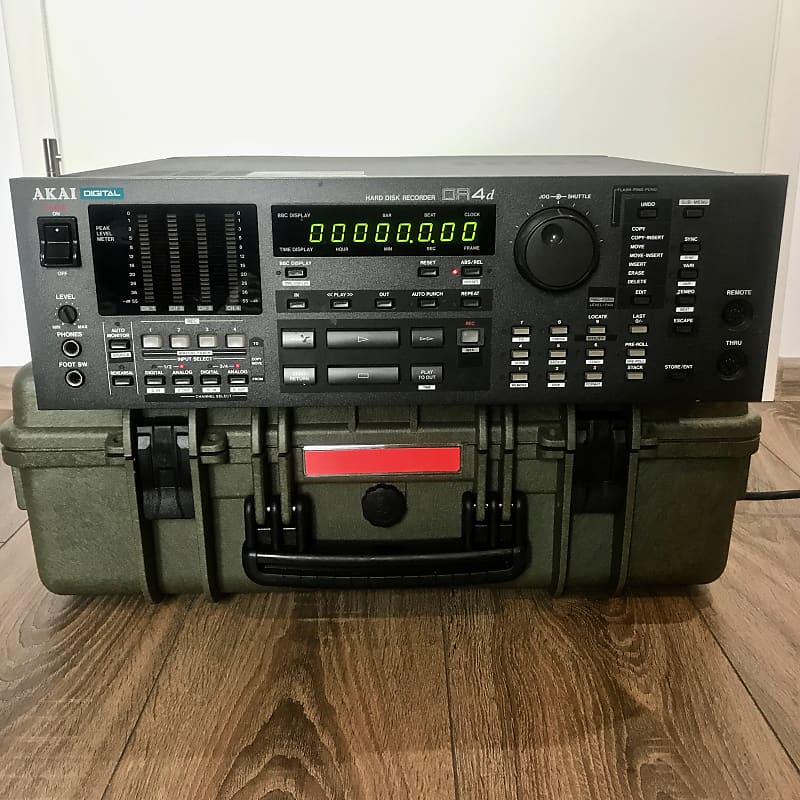 Akai DR4D 4 track hard disk recorder with SCSI | Reverb